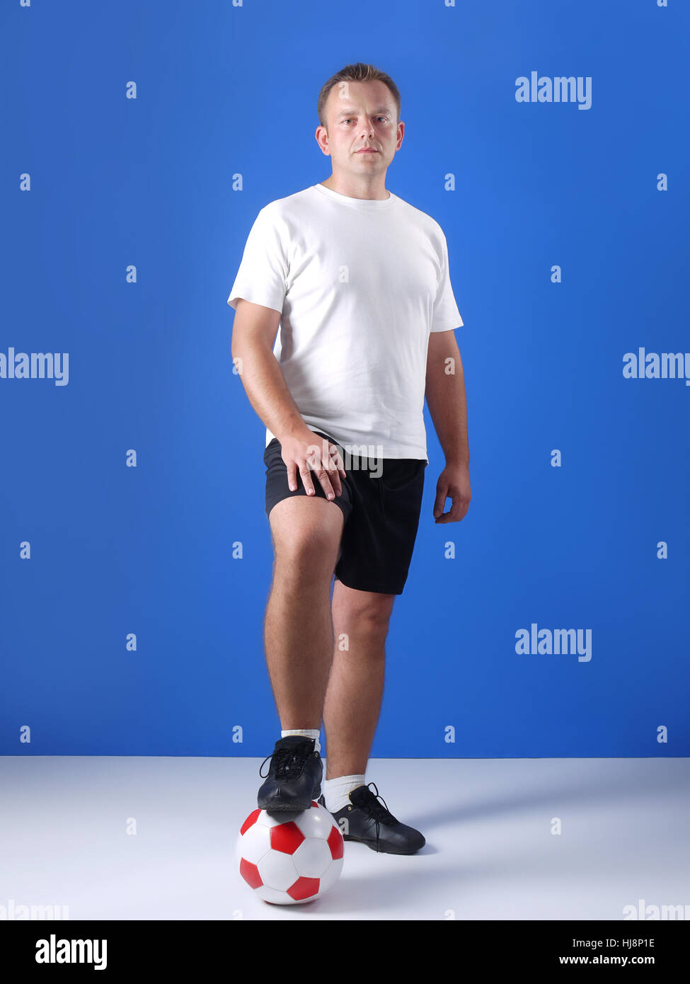 sport, sports, ball, sportsman, player, soccer, football, guy, blue ...