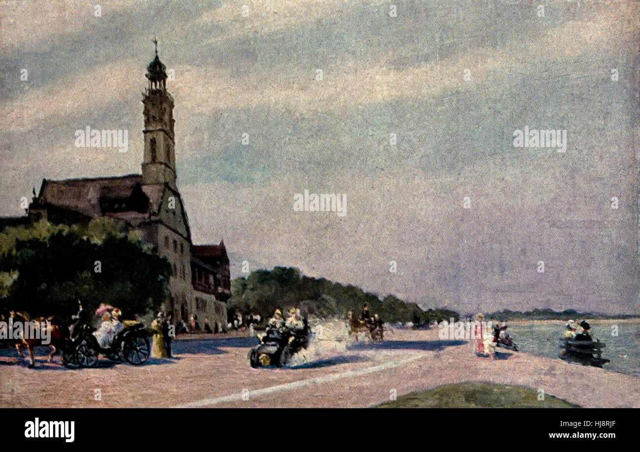 German Building - Jackson Park, Chicago - circa 1908 Stock Photo - Alamy