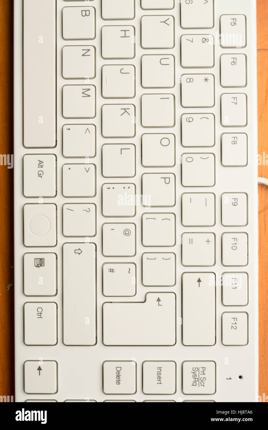 Part of a keyboard of cumputer Stock Photo - Alamy