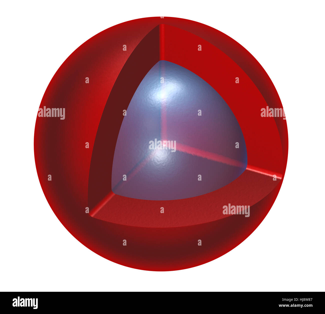 red and blue ball Stock Photo - Alamy