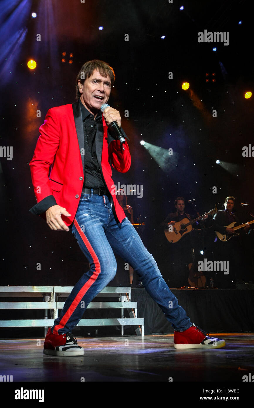 Cliff Richard in concert Stock Photo - Alamy