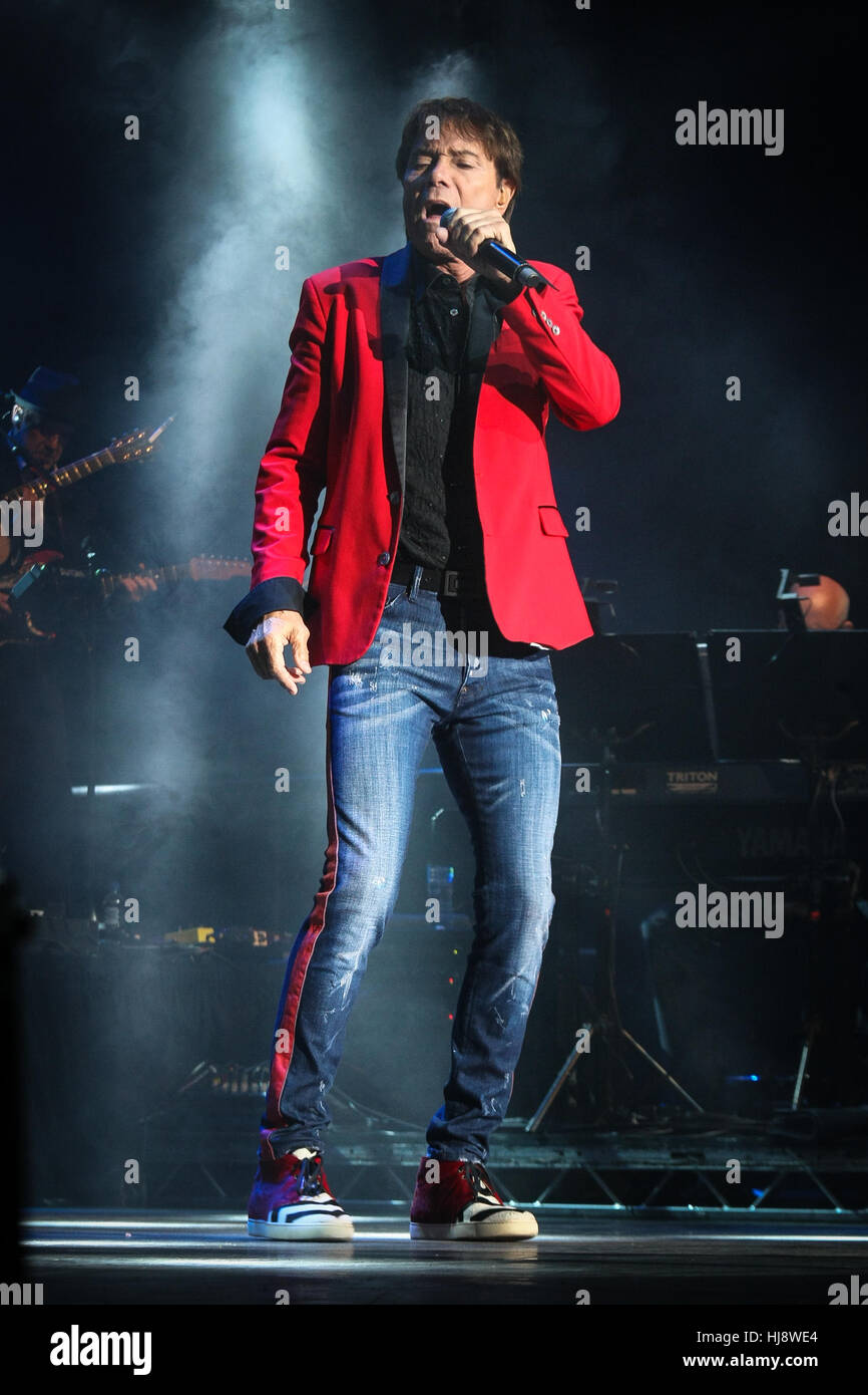 Cliff Richard in concert Stock Photo - Alamy