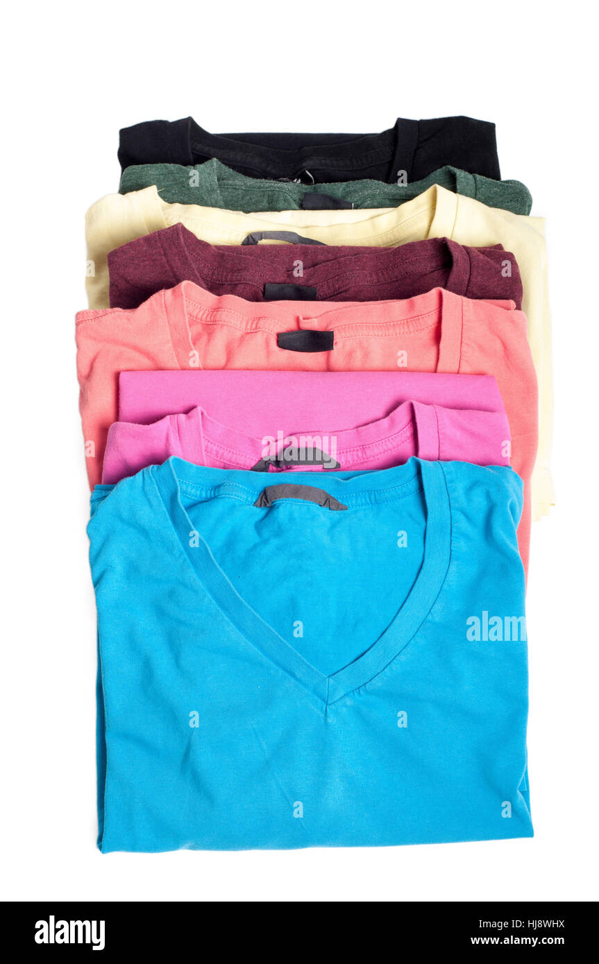 isolated, shirt, clothing, nobody, colors, colours, backdrop ...