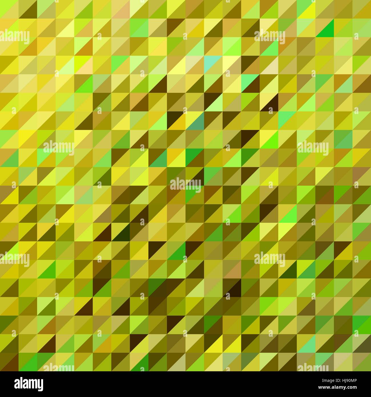 abstract vector geometric triangle background - yellow and green Stock ...