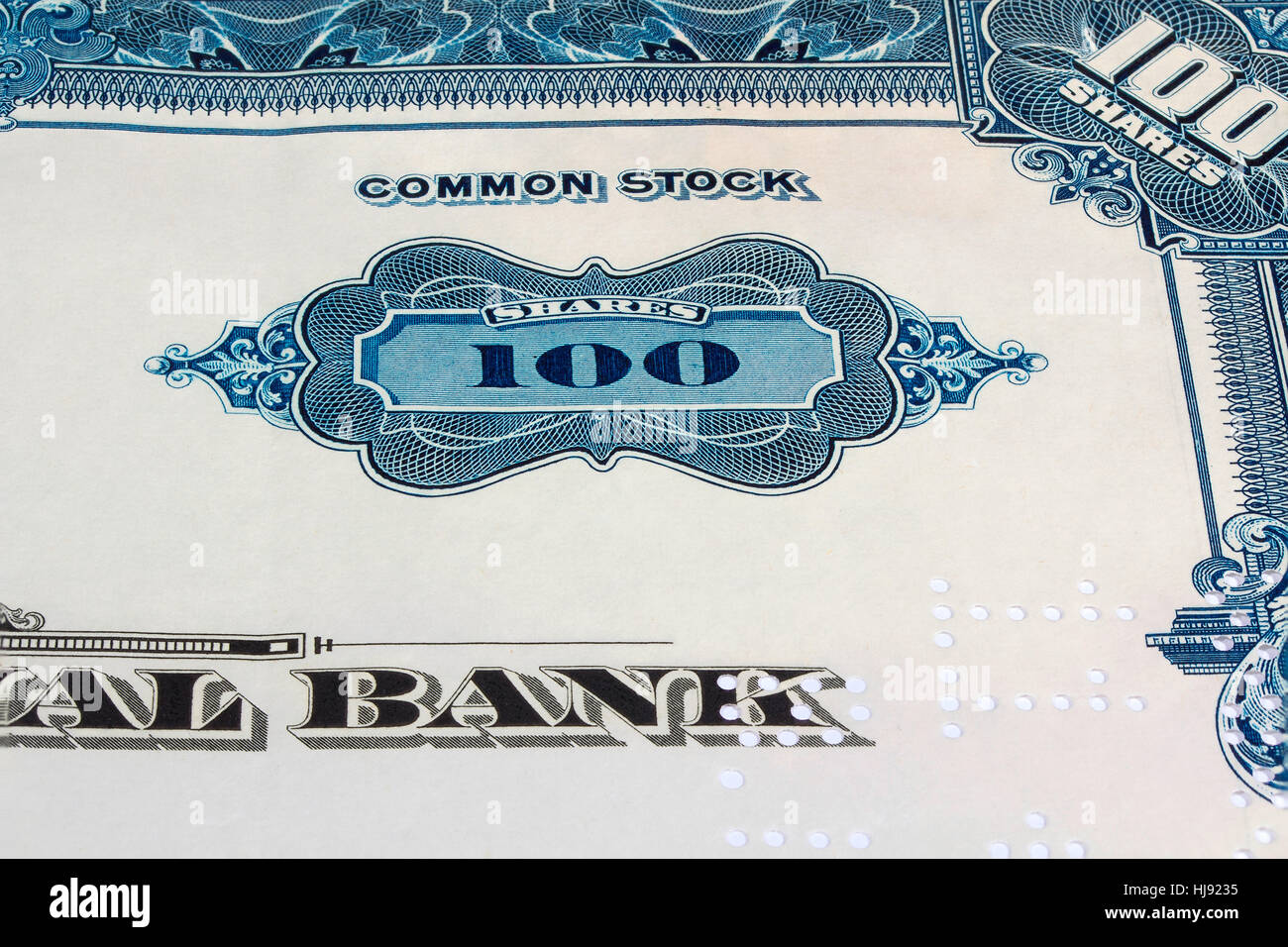 Historical share certificate hi-res stock photography and images - Alamy