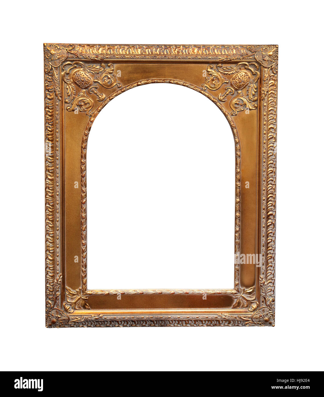 art, isolated, antique, vintage, golden, decor, metal, decorative ...