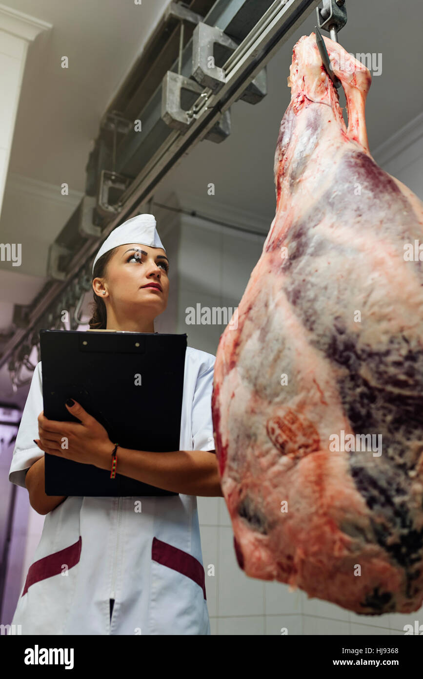 Meat quality control hi-res stock photography and images - Alamy