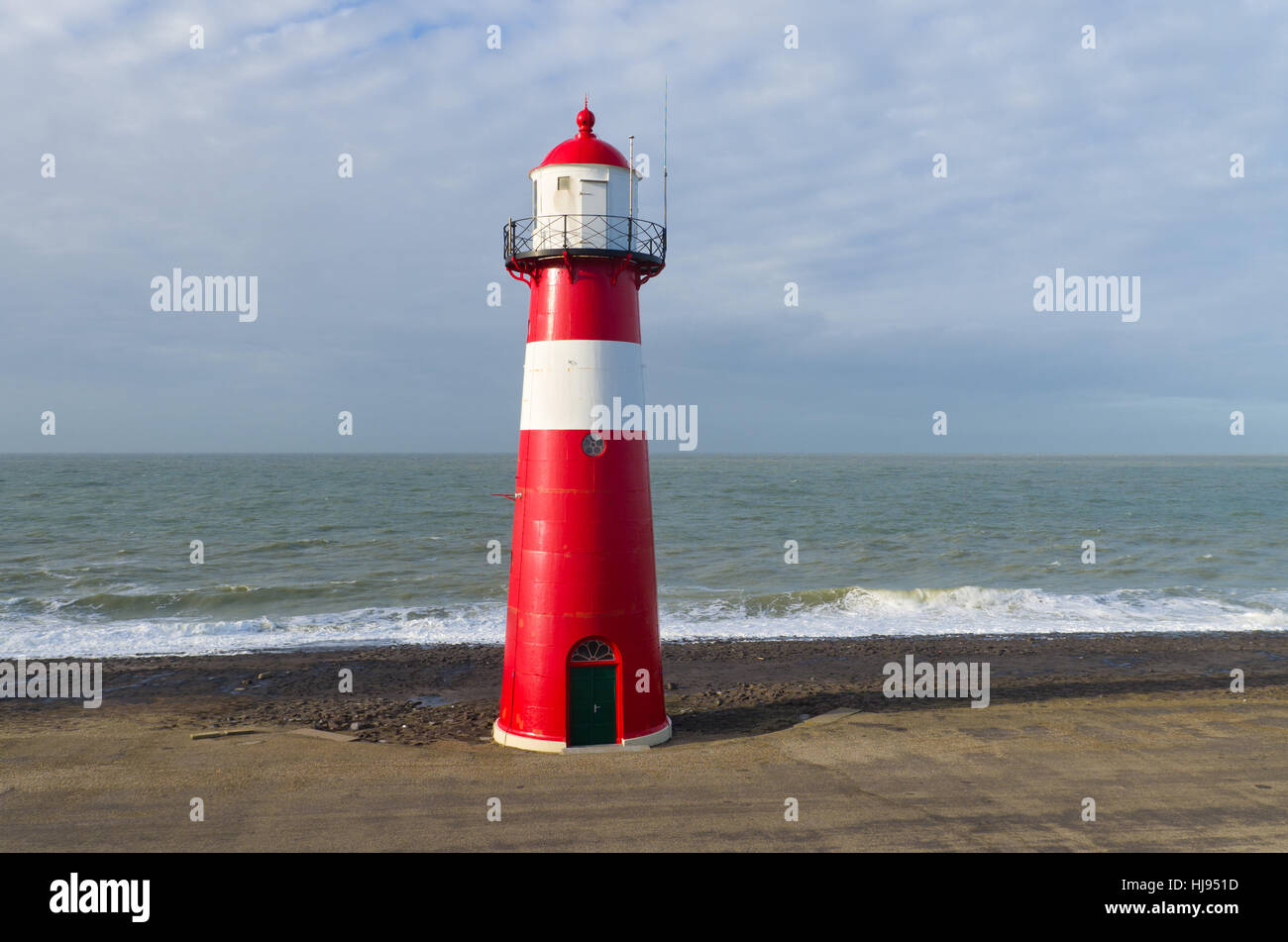 beach, seaside, the beach, seashore, netherlands, coast, beacon, salt ...