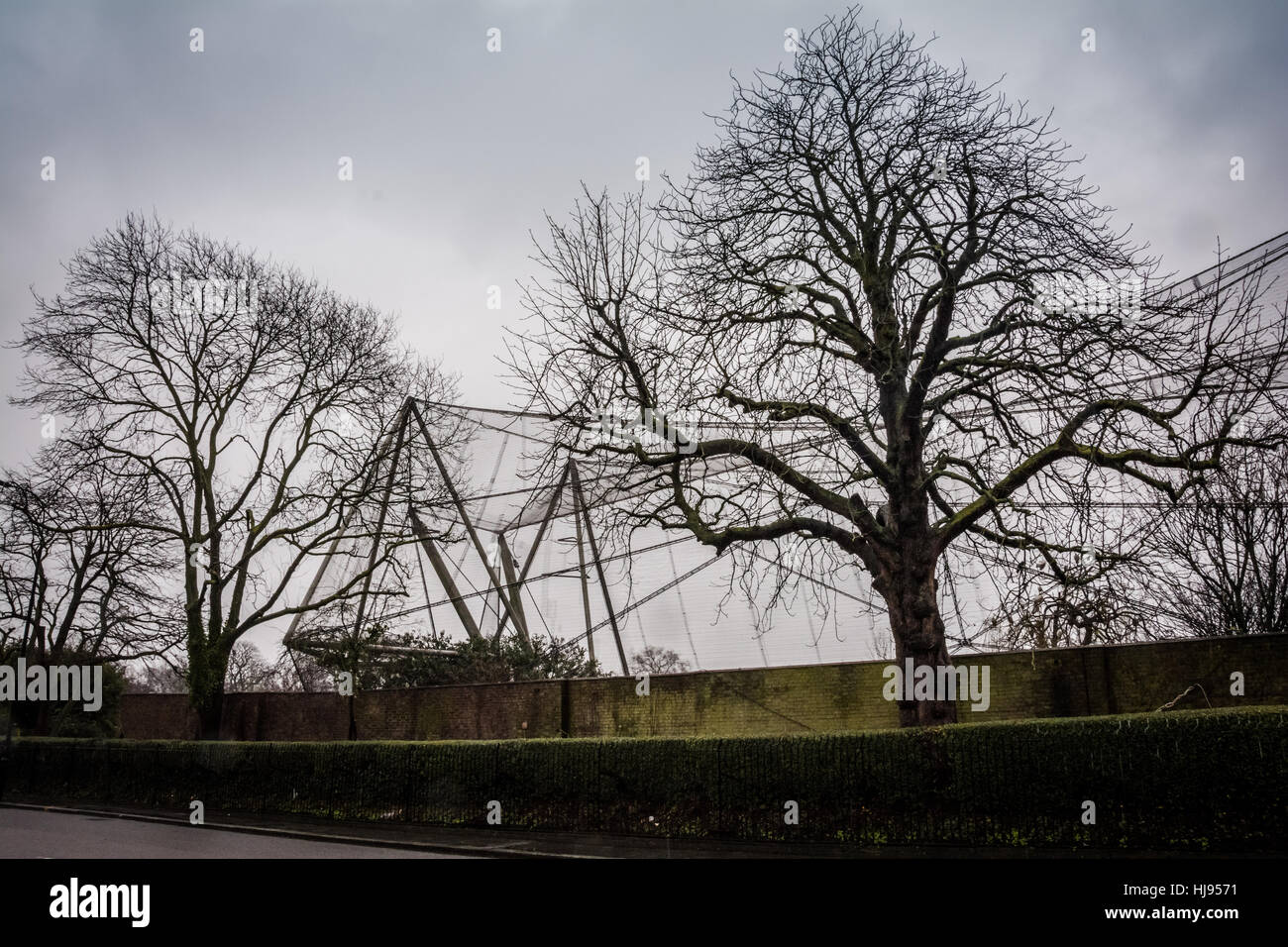 The iconic Snowdon Aviary at ZSL London Zoo, London, UK Stock Photo - Alamy