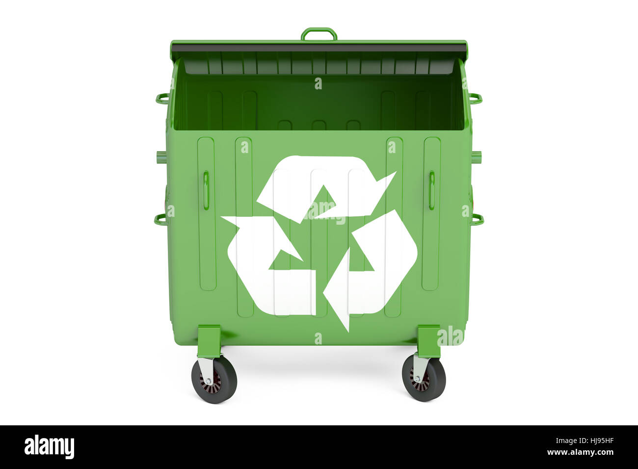 Green container reuse hi-res stock photography and images - Alamy