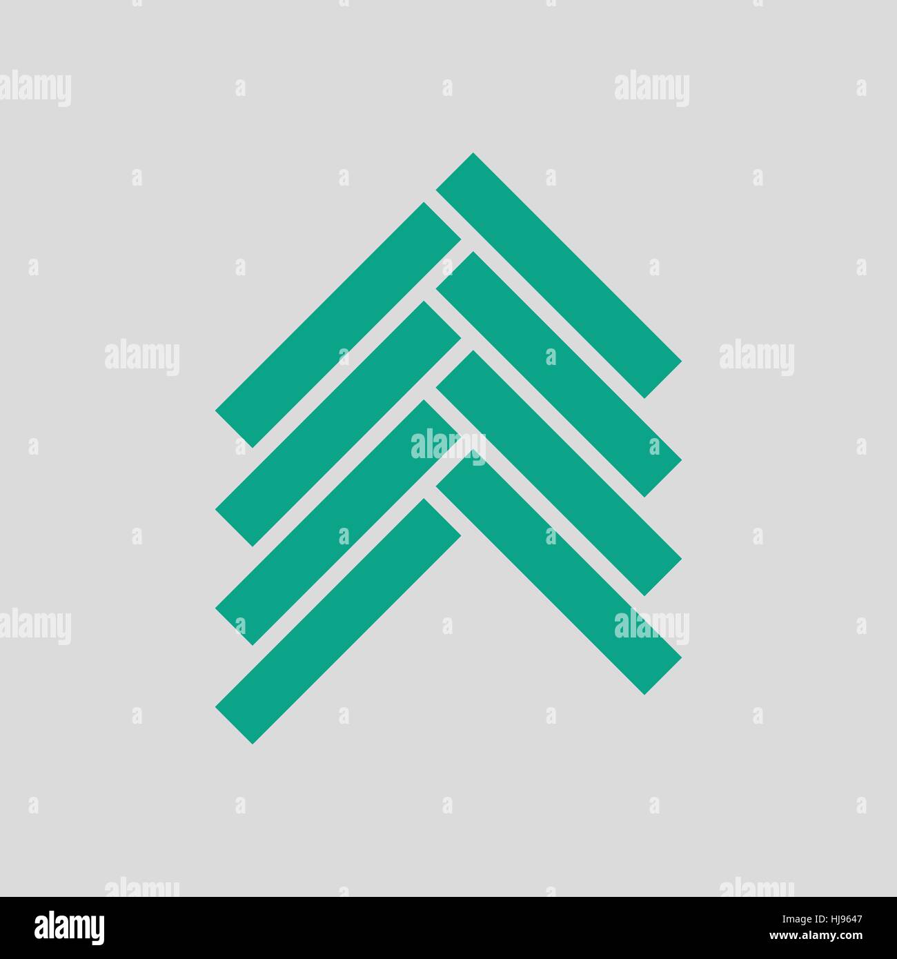 Parquet icon. Gray background with green. Vector illustration Stock ...