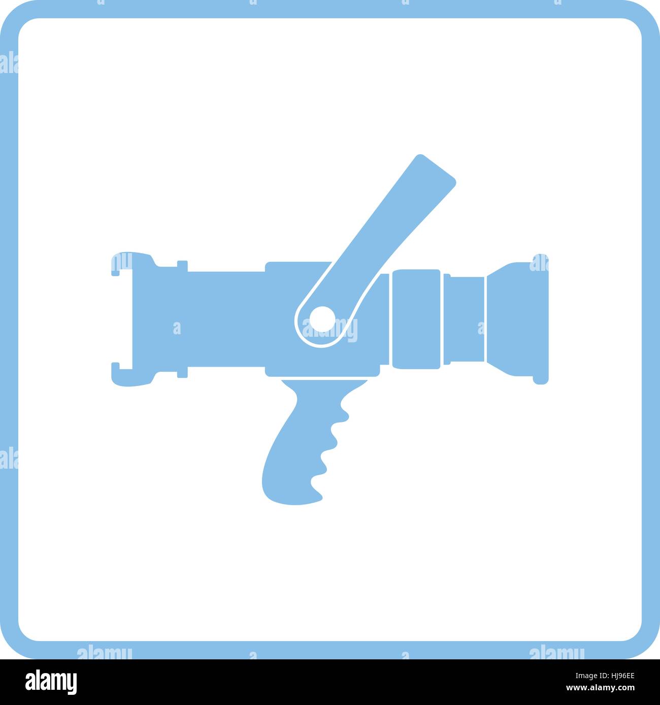 Blue hose pipe Stock Vector Images - Alamy