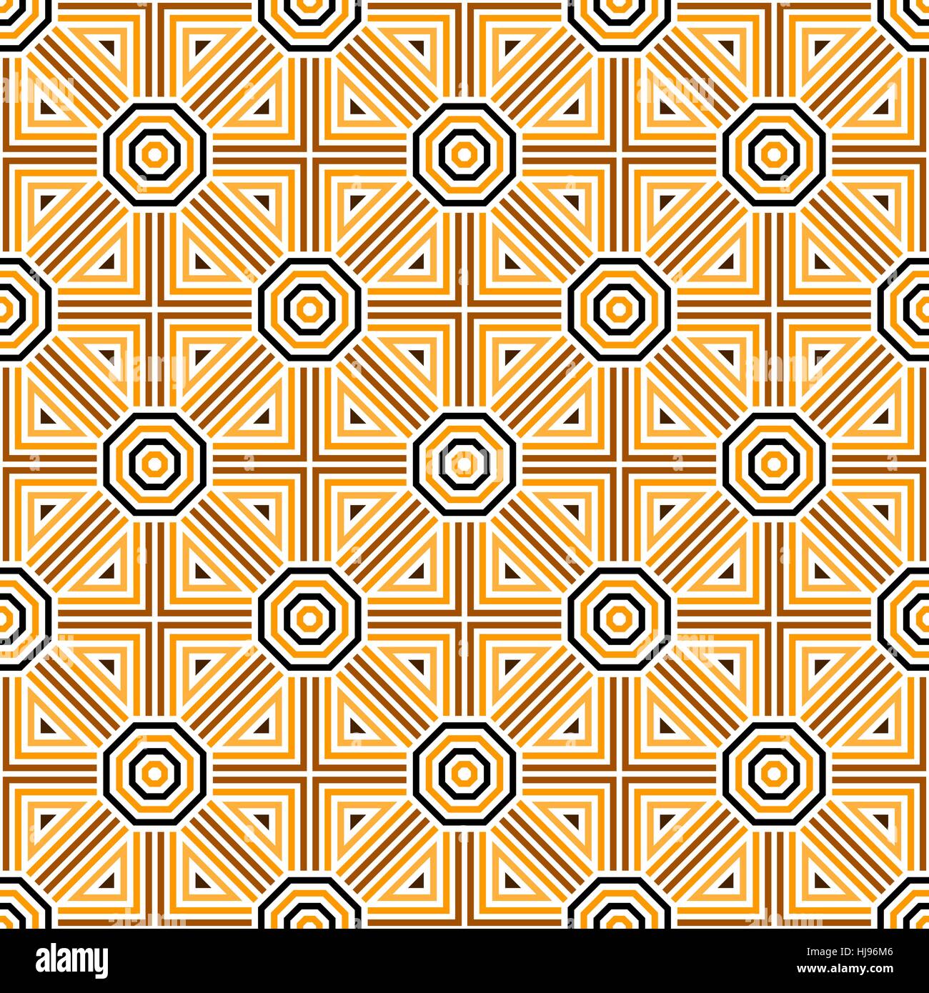 Octagon stripe pattern vector - seamless, repeating, tile Stock Vector ...