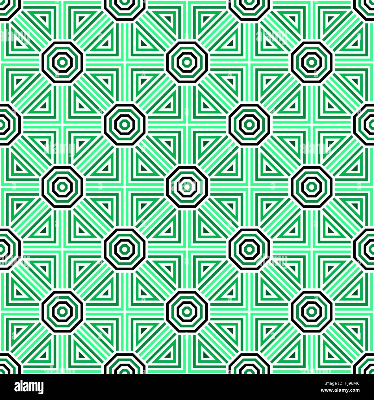 Octagon stripe pattern vector - seamless, repeating, tile Stock Vector ...