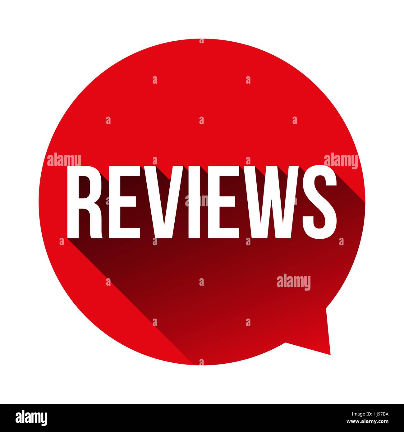 Online review icon flat Cut Out Stock Images & Pictures - Alamy