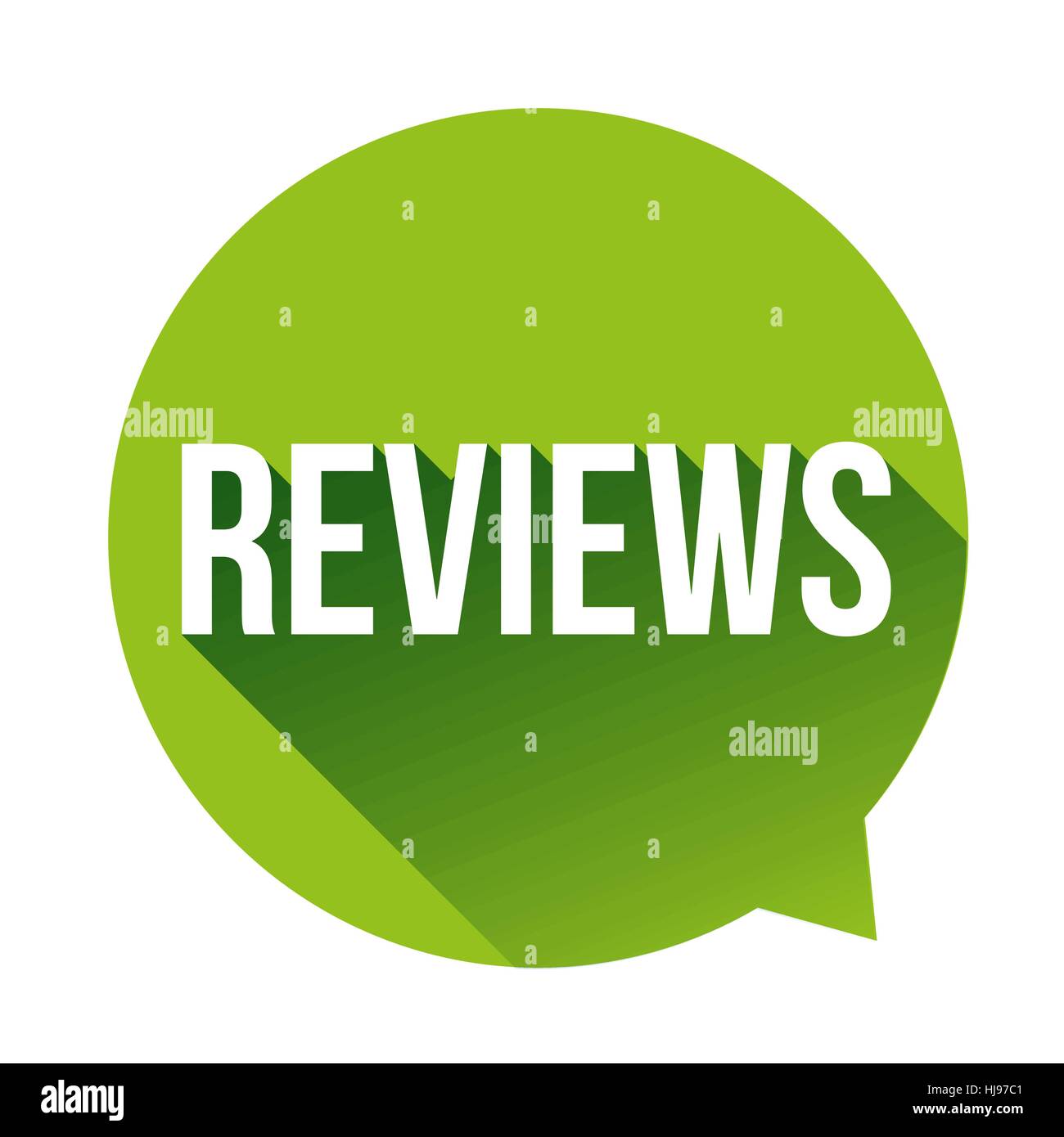 Reviews button vector speech bubble Stock Vector Image & Art - Alamy