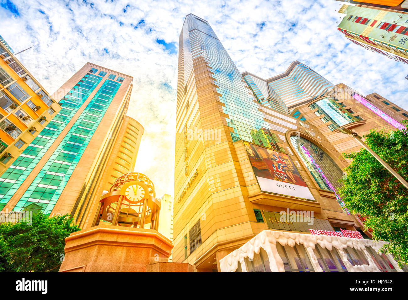 Times Square Hong Kong Stock Photo - Alamy