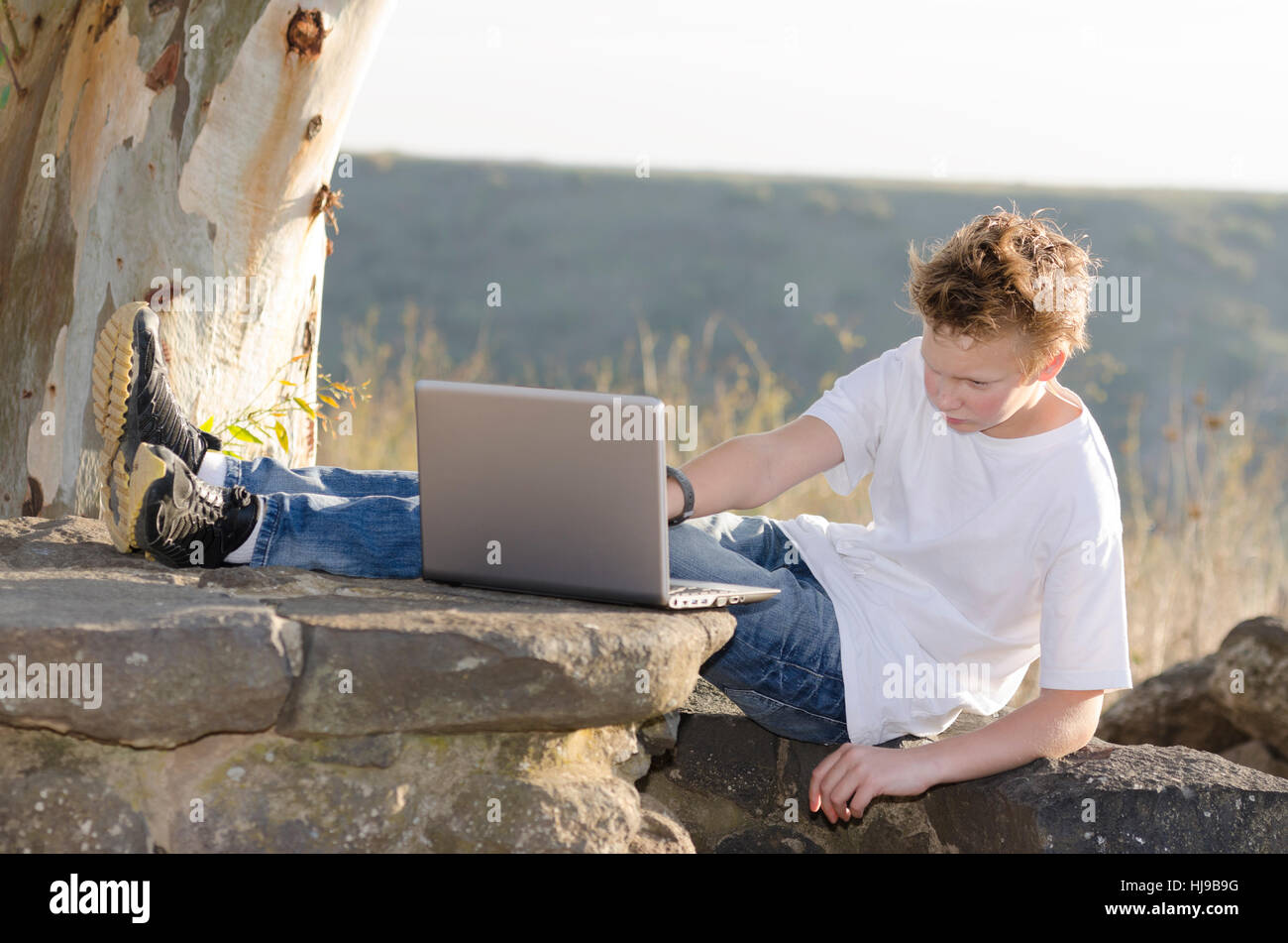 guy, laptop, notebook, computers, computer, laugh, laughs, laughing ...