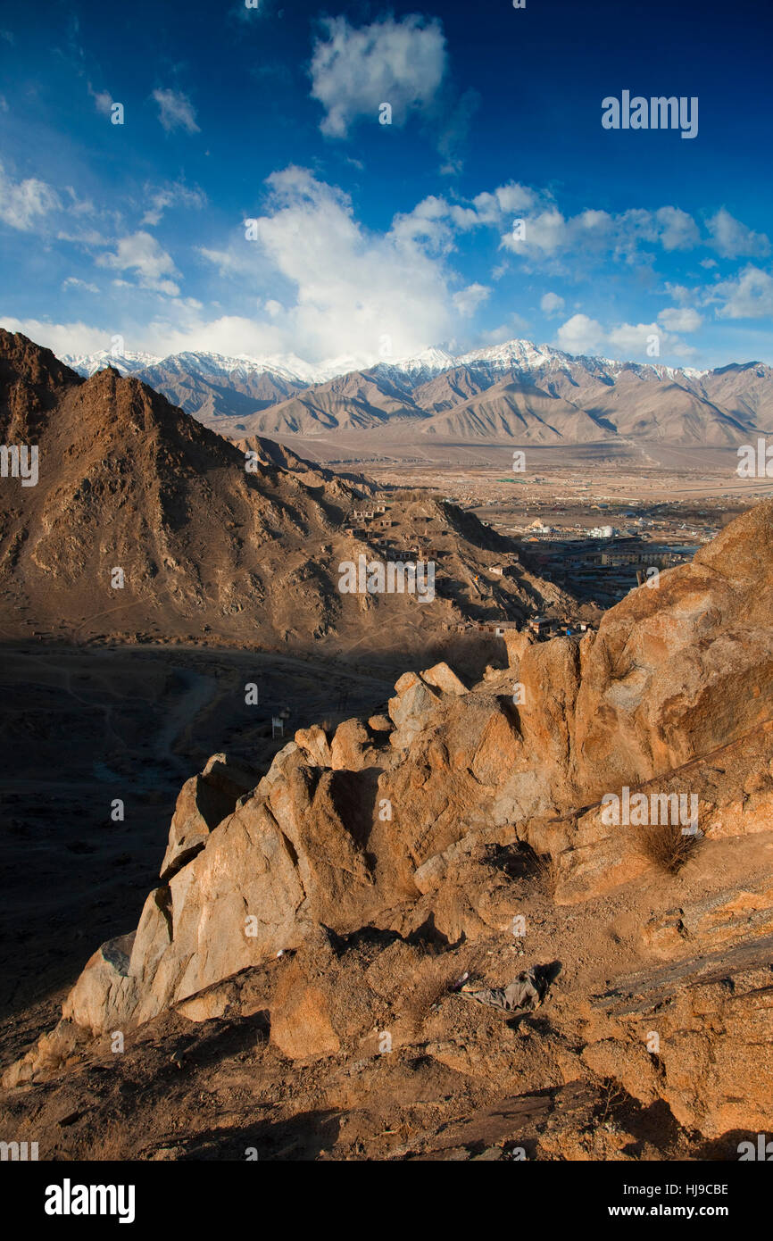 mountains, desert, wasteland, india, steppe, mountain range, himalayas ...