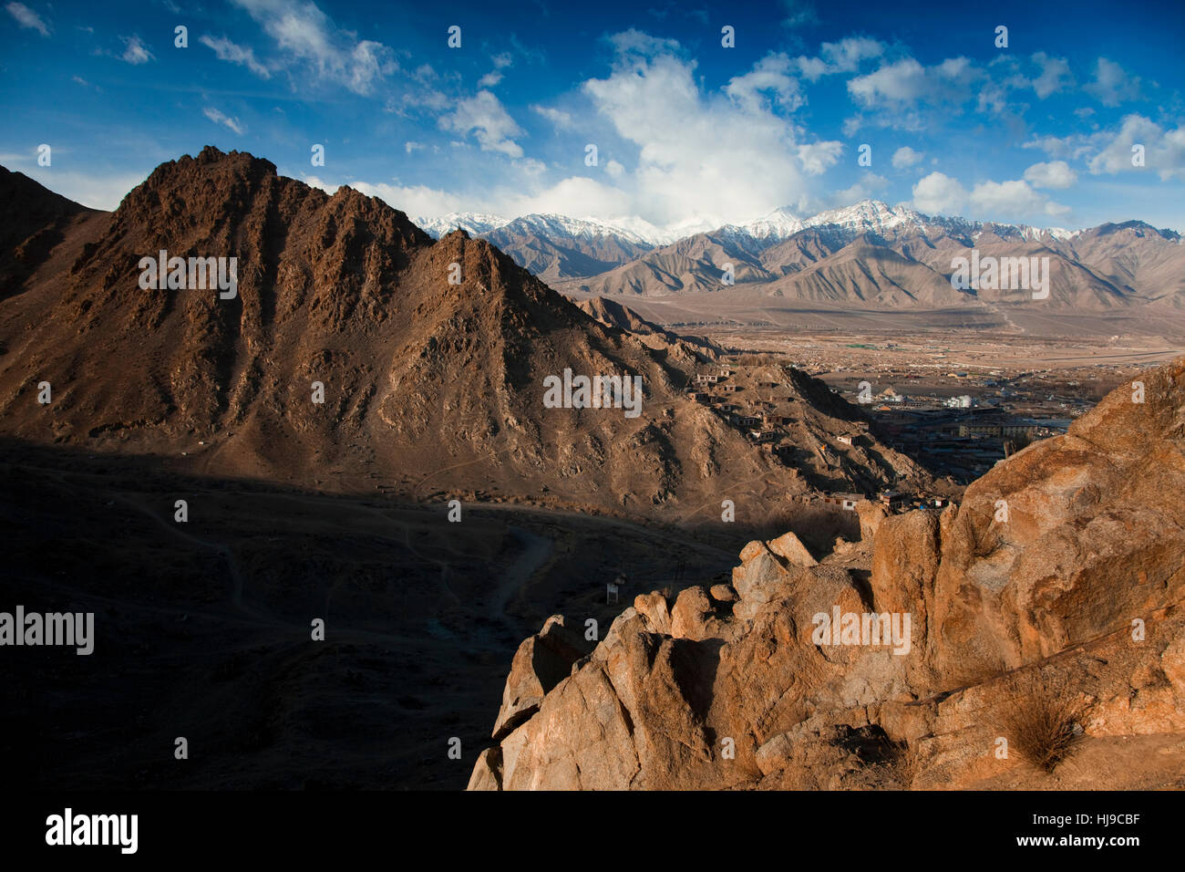 mountains, desert, wasteland, india, steppe, mountain range, himalayas ...