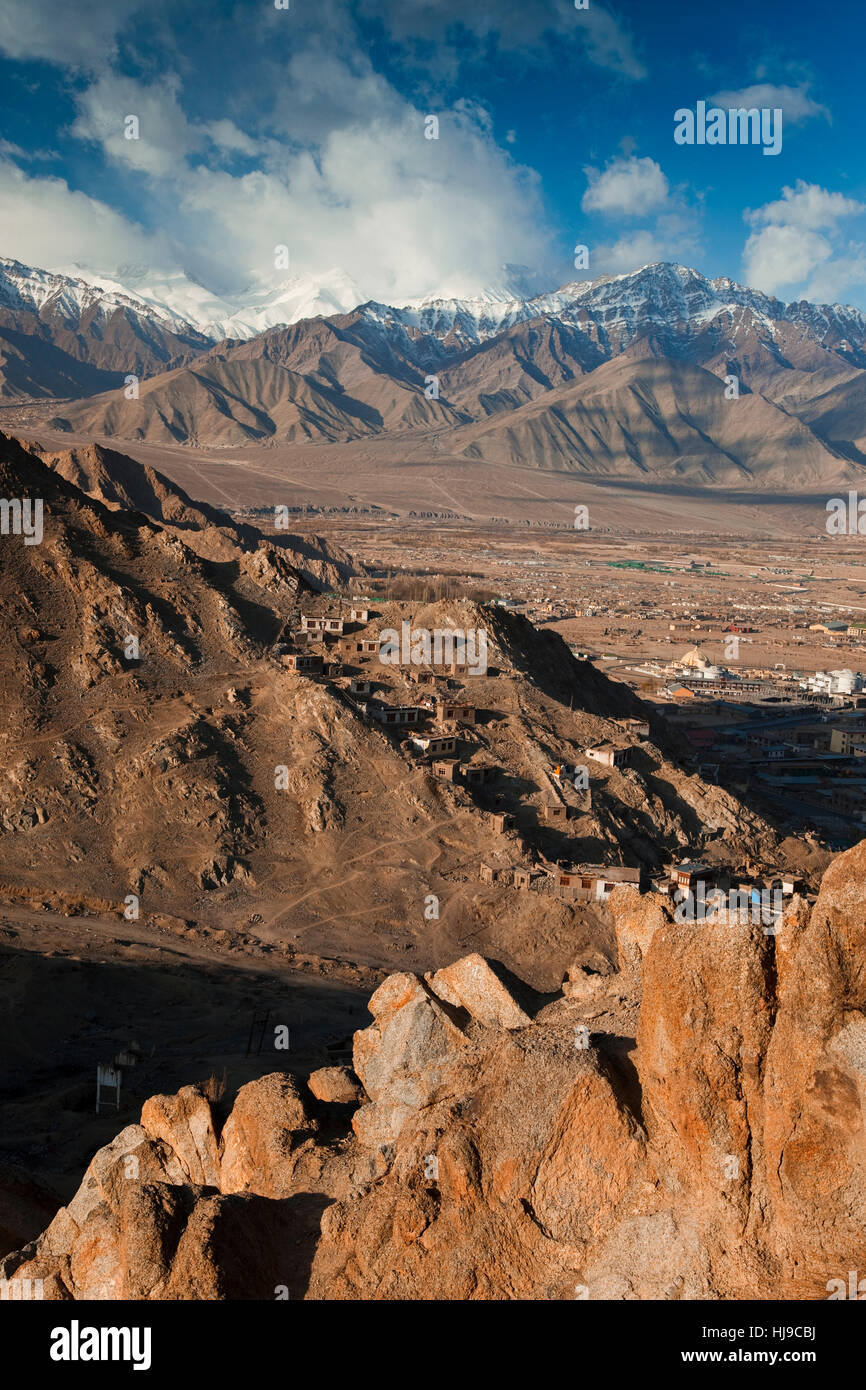 mountains, desert, wasteland, india, steppe, mountain range, himalayas ...