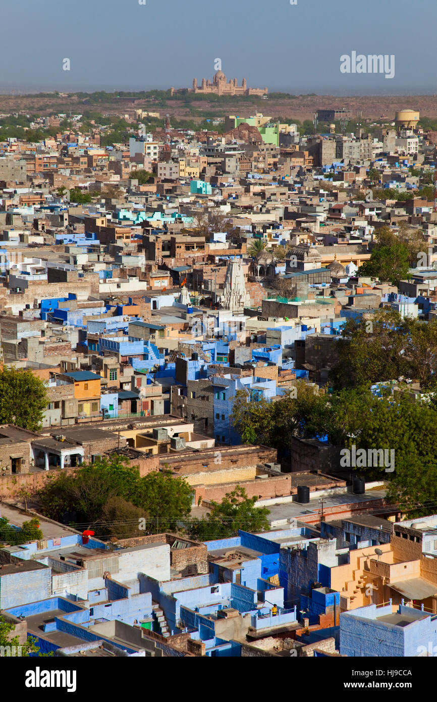 houses, city, town, asia, india, sight, view, outlook, perspective ...