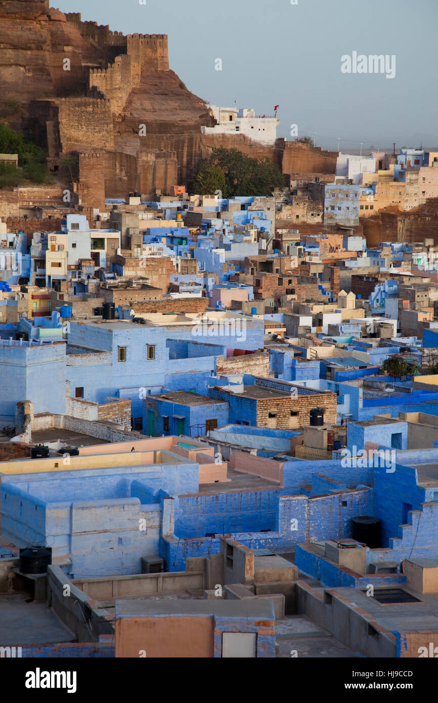 houses, city, town, asia, india, sight, view, outlook, perspective ...