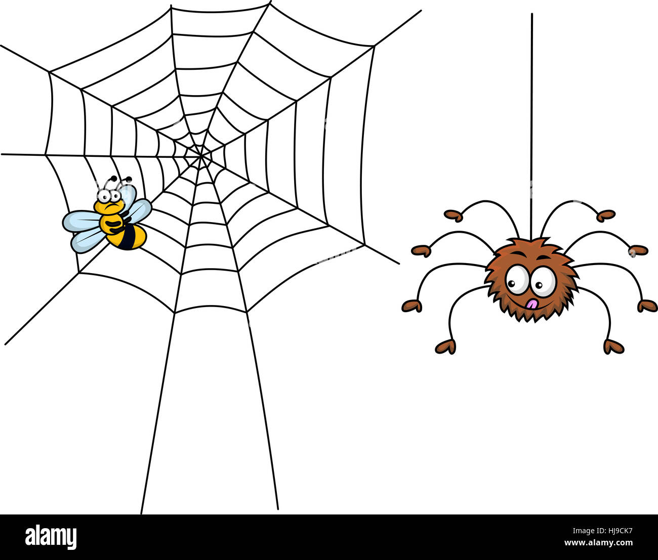 danger, animal, insect, spider, hungry, cartoon, fly, food, aliment ...