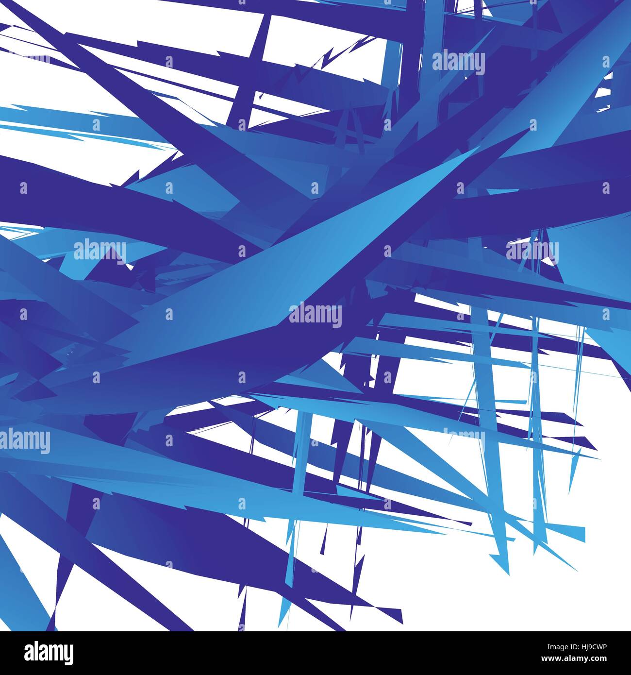 Modern colorful artistic illustration with random geometric shapes ...