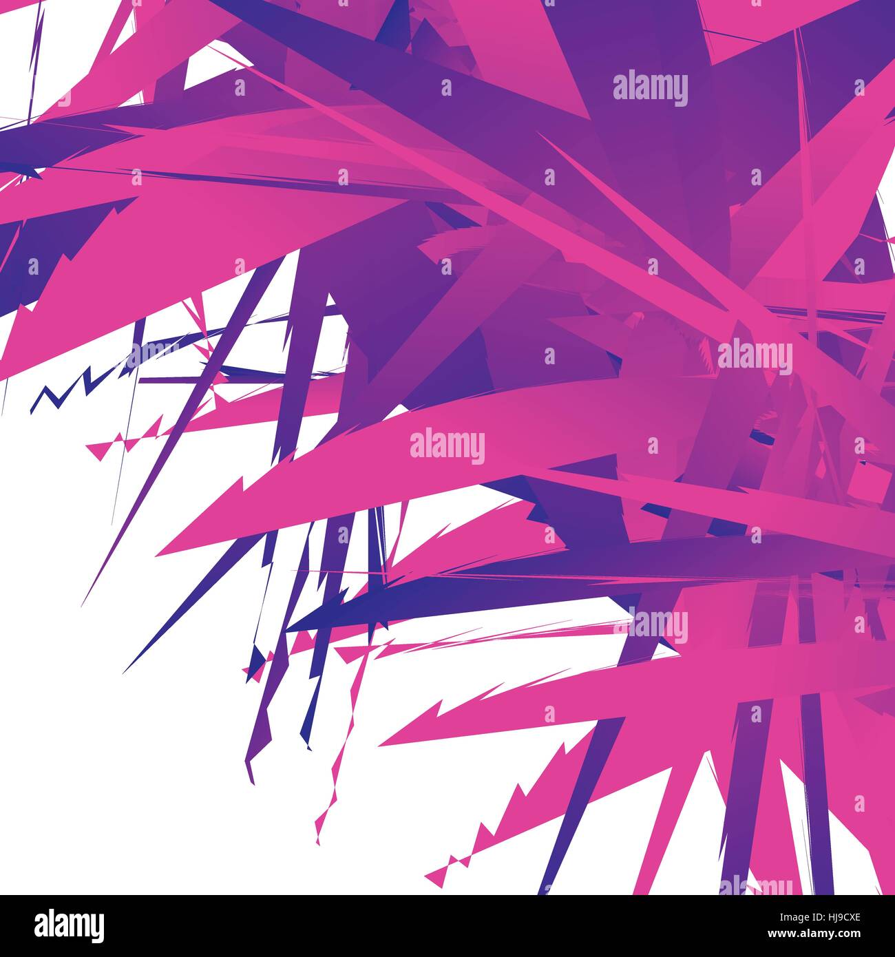 Modern colorful artistic illustration with random geometric shapes ...