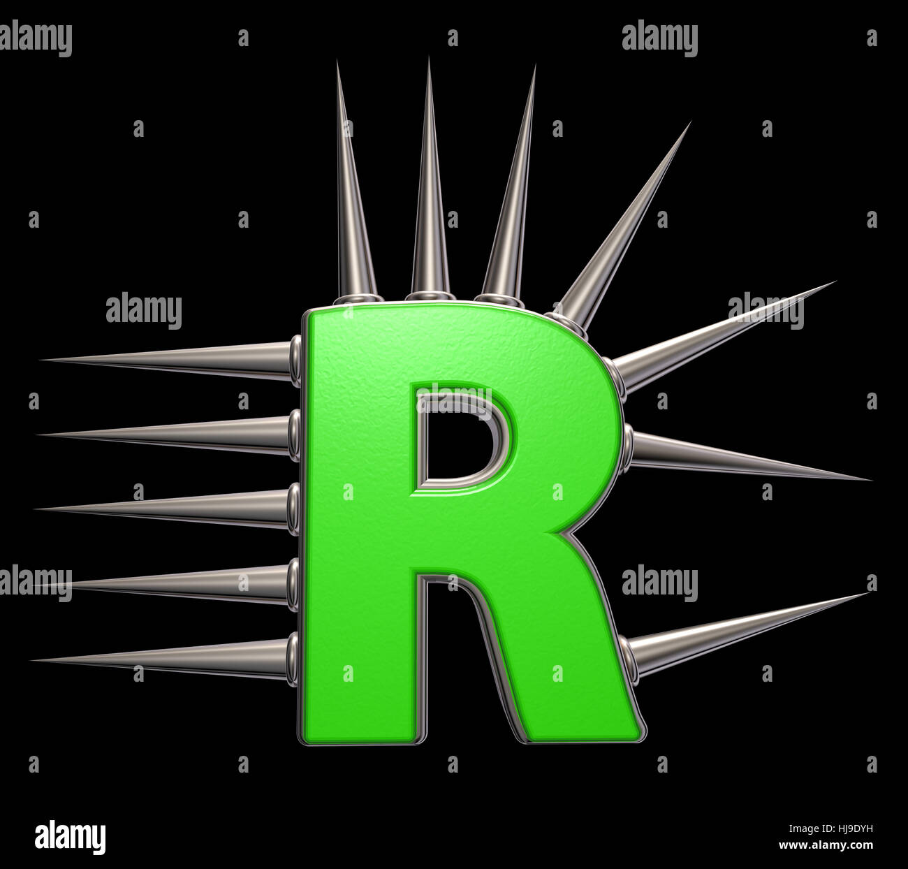thorn letter r Stock Photo - Alamy