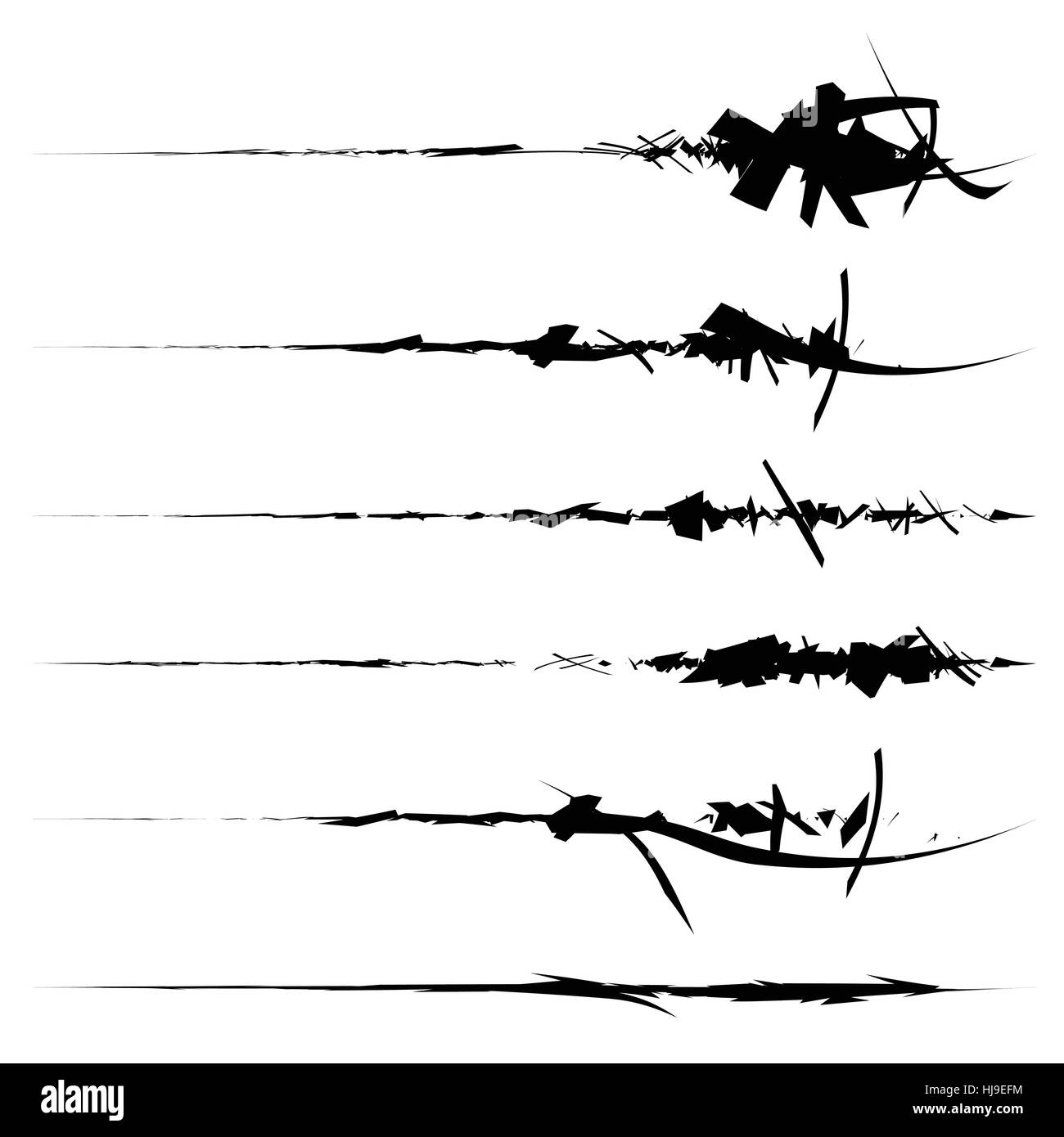 Wound horizontal Stock Vector Images - Alamy