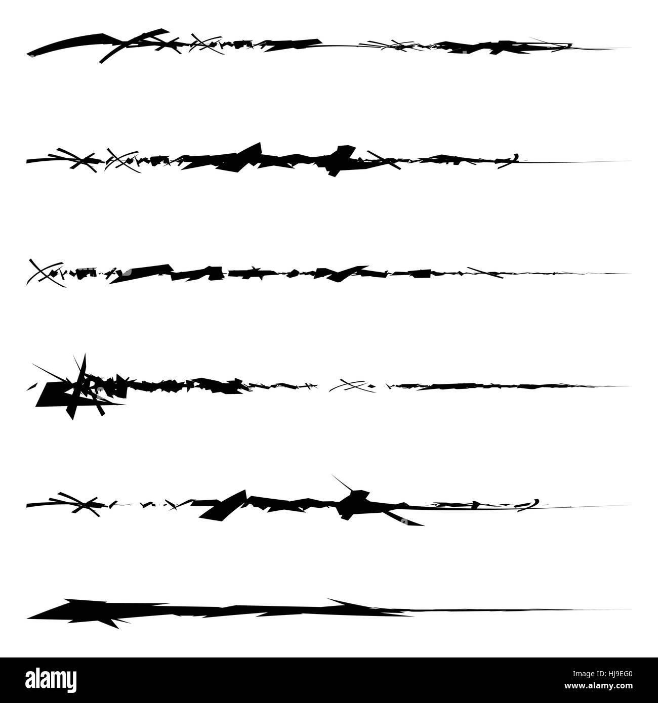 Wound horizontal Stock Vector Images - Alamy