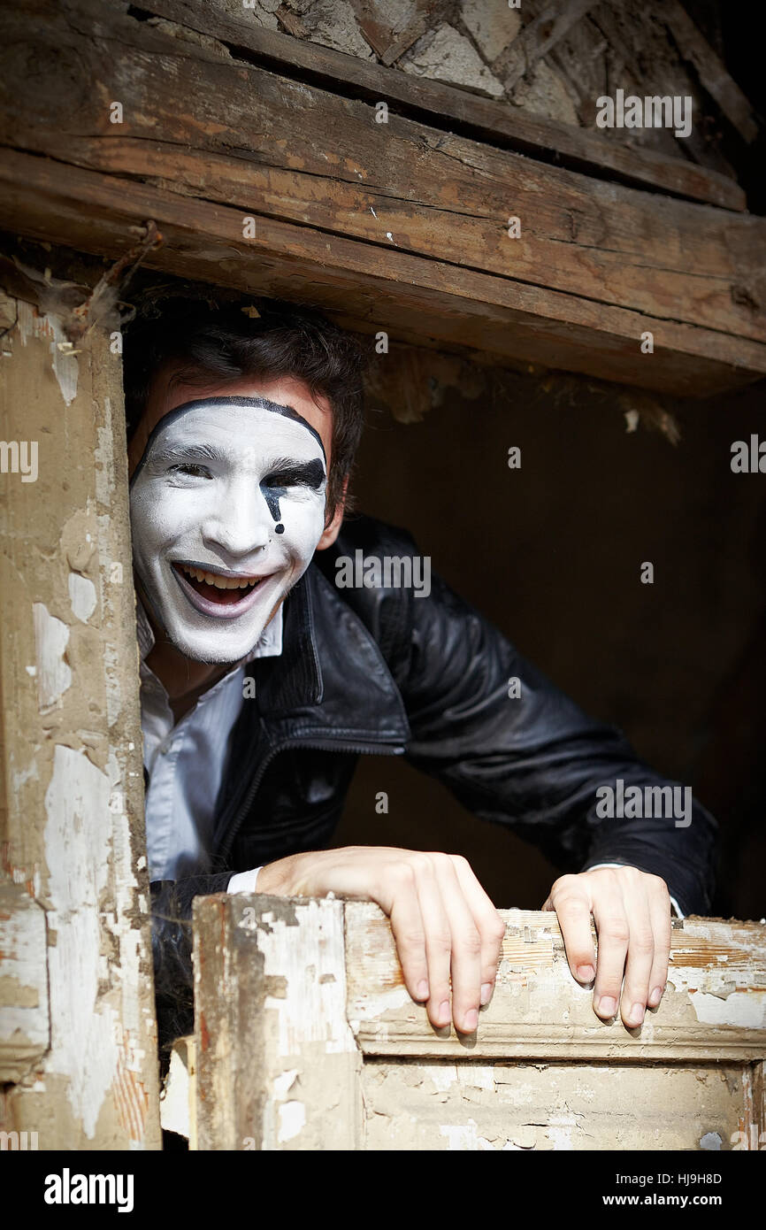 men, man, art, colour, window, porthole, dormer window, pane, brown ...