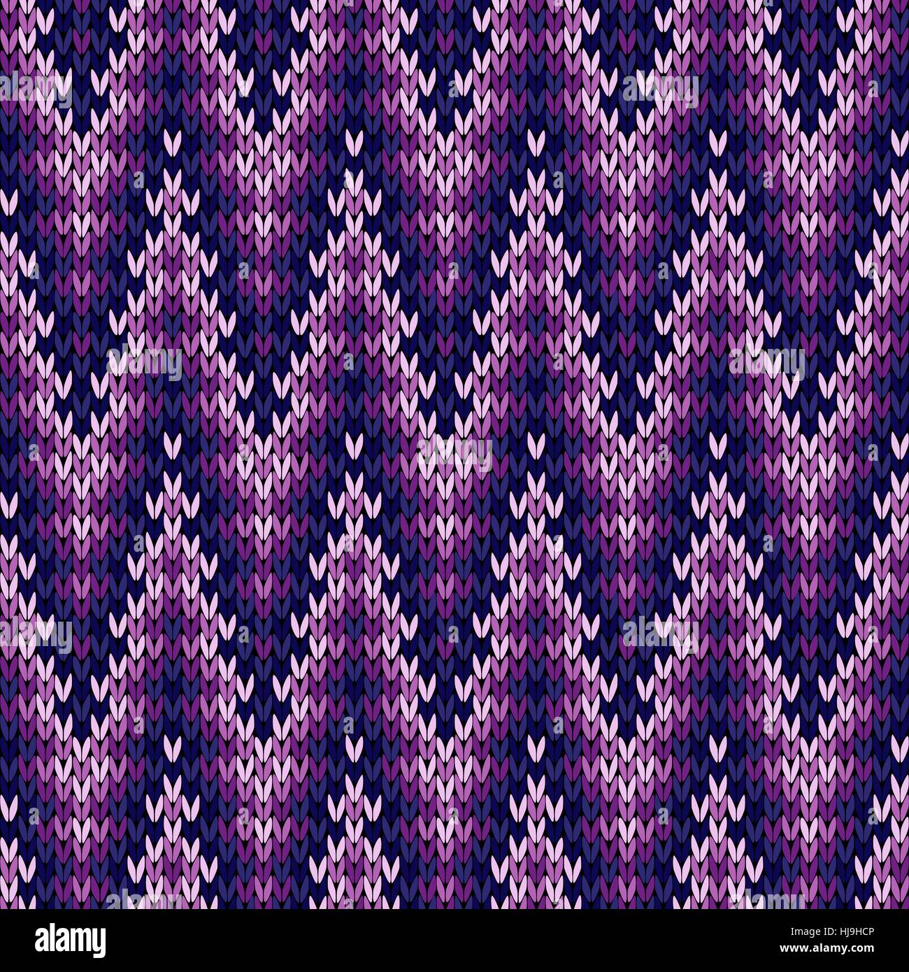 Seamless knitting zigzag pattern hi-res stock photography and images ...