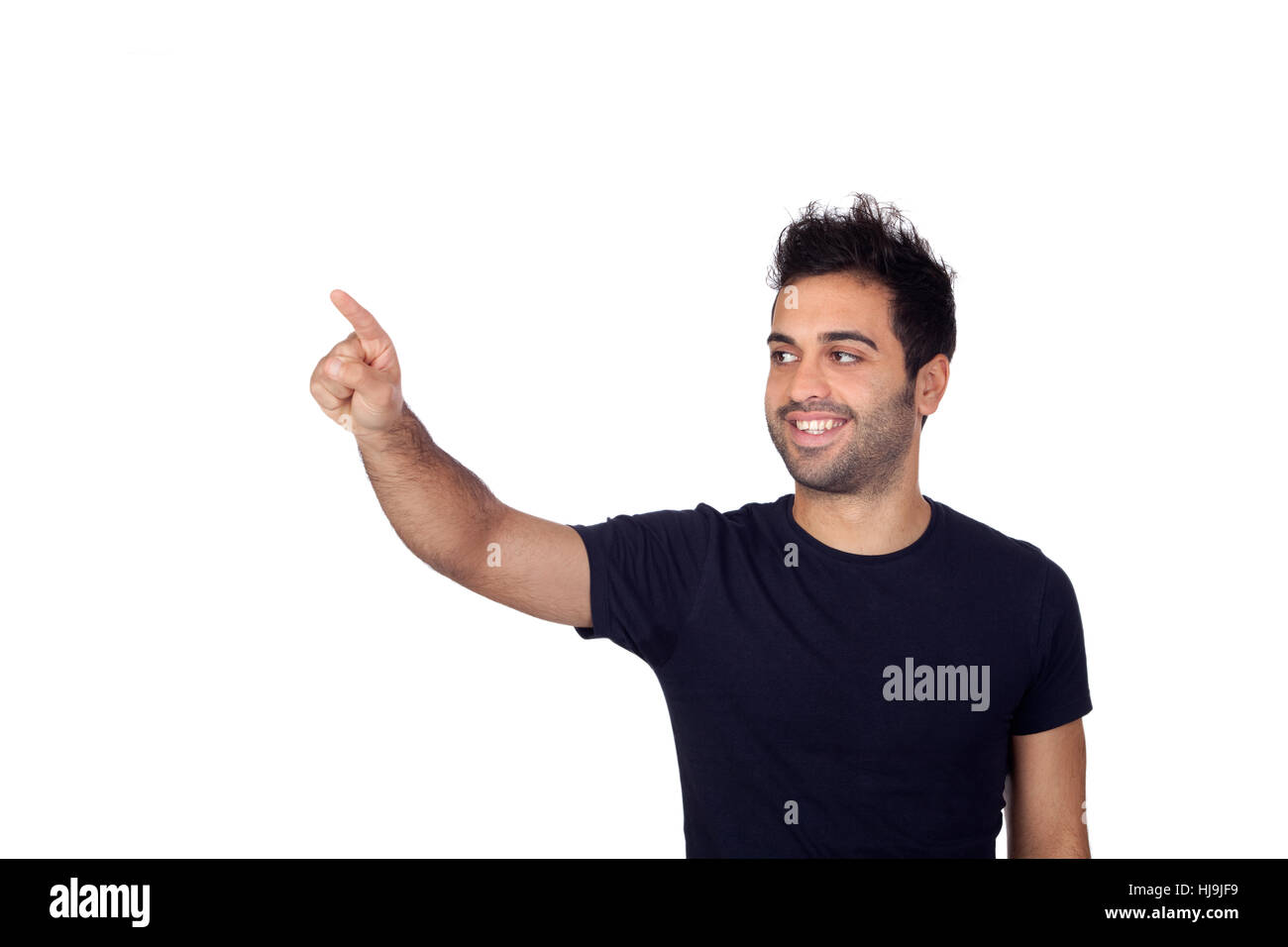 Boy point laughing Cut Out Stock Images & Pictures - Alamy