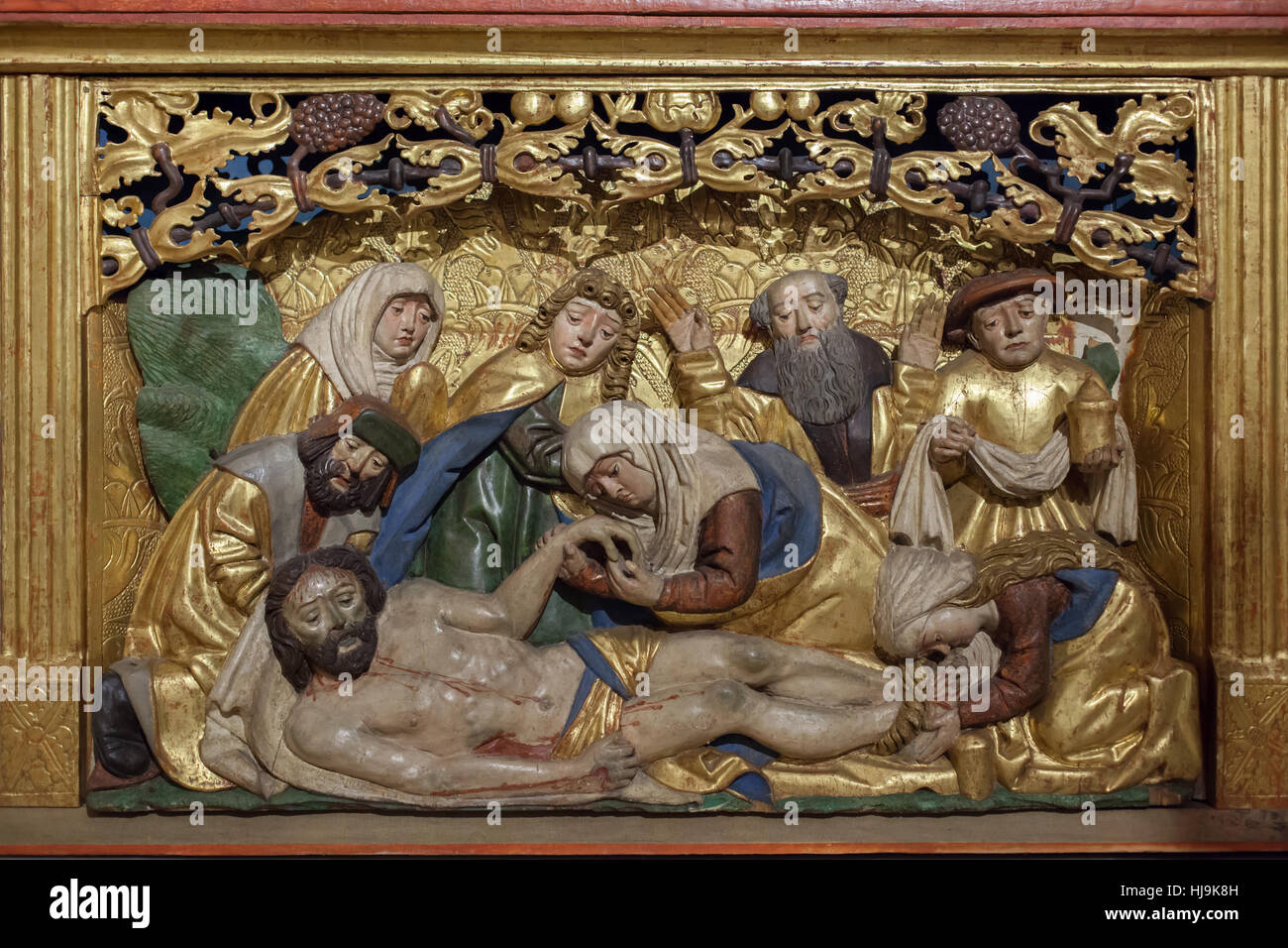 Lamentation and the entombment of christ hi-res stock photography and ...