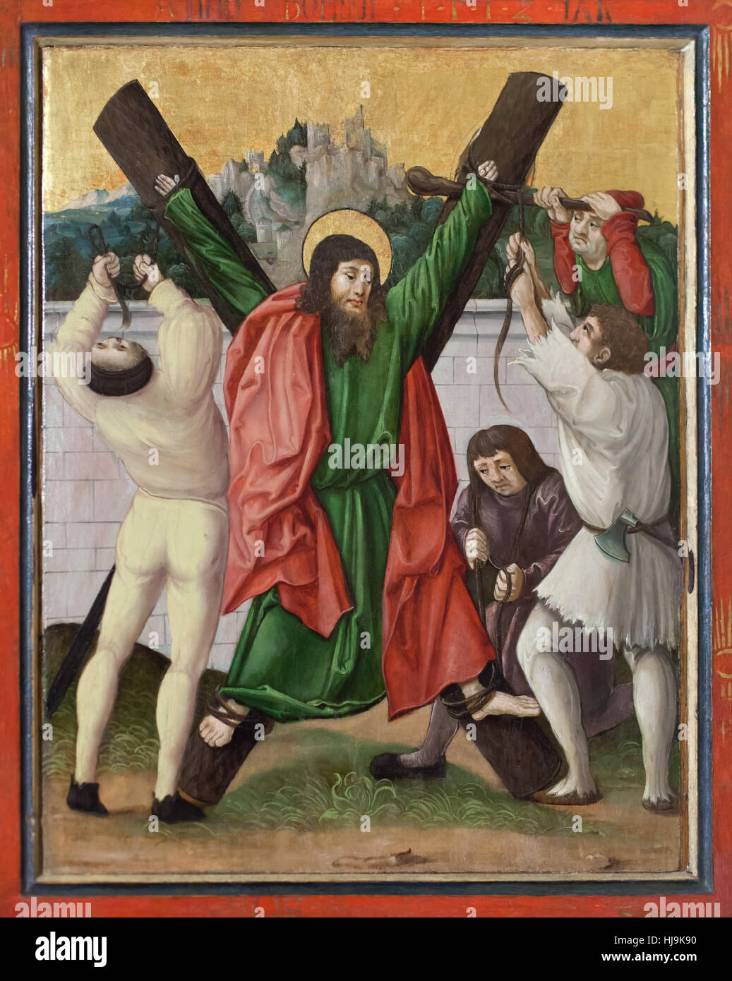 Saint andrew crucified hi-res stock photography and images - Alamy