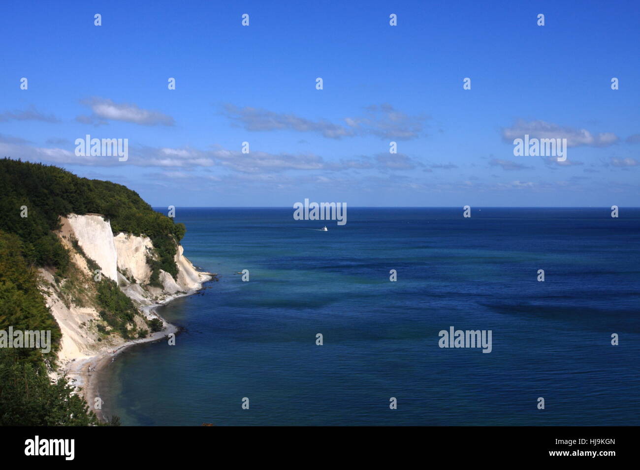 water, baltic sea, salt water, sea, ocean, chalking rock, reprove ...