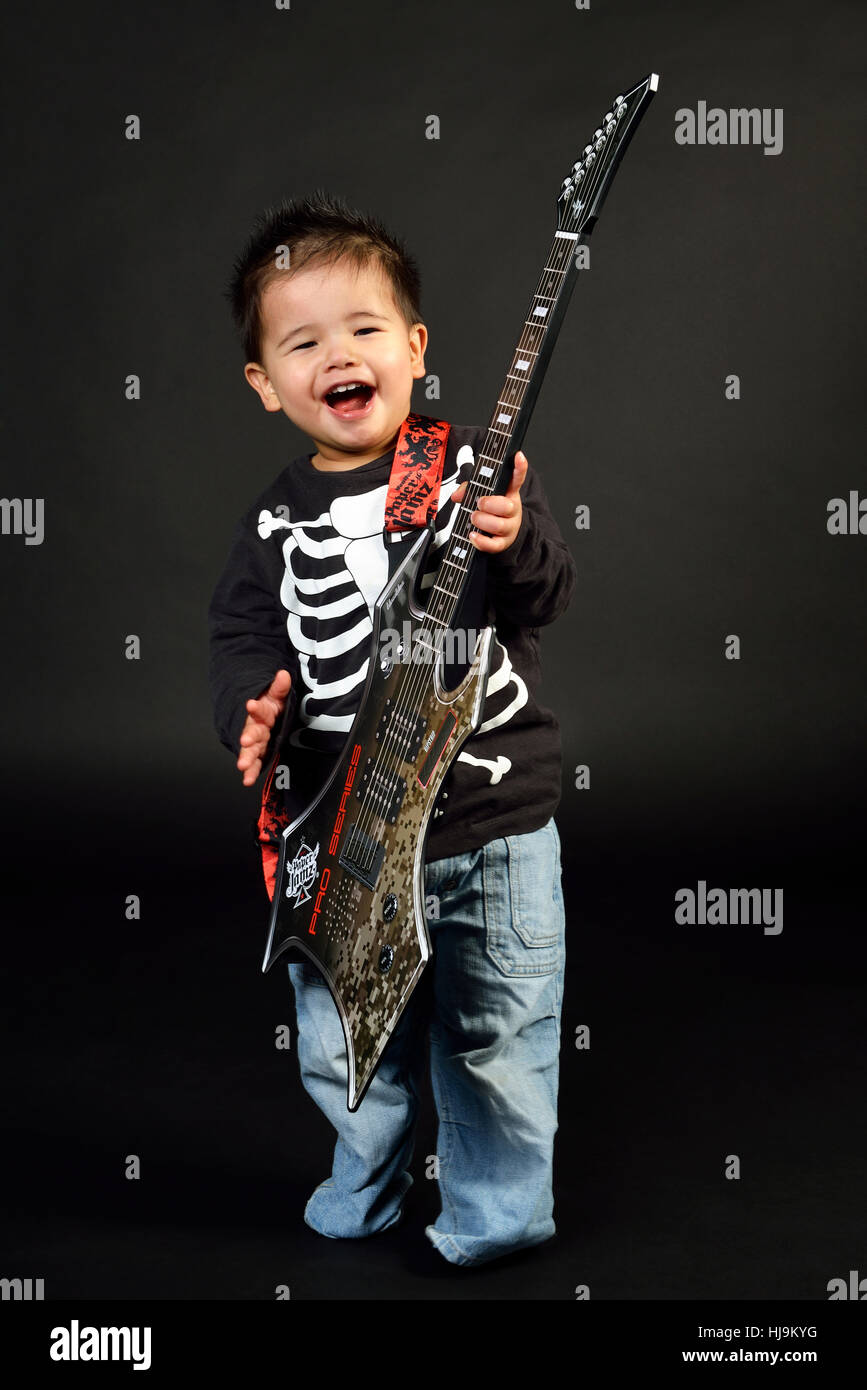 little rock star Stock Photo - Alamy