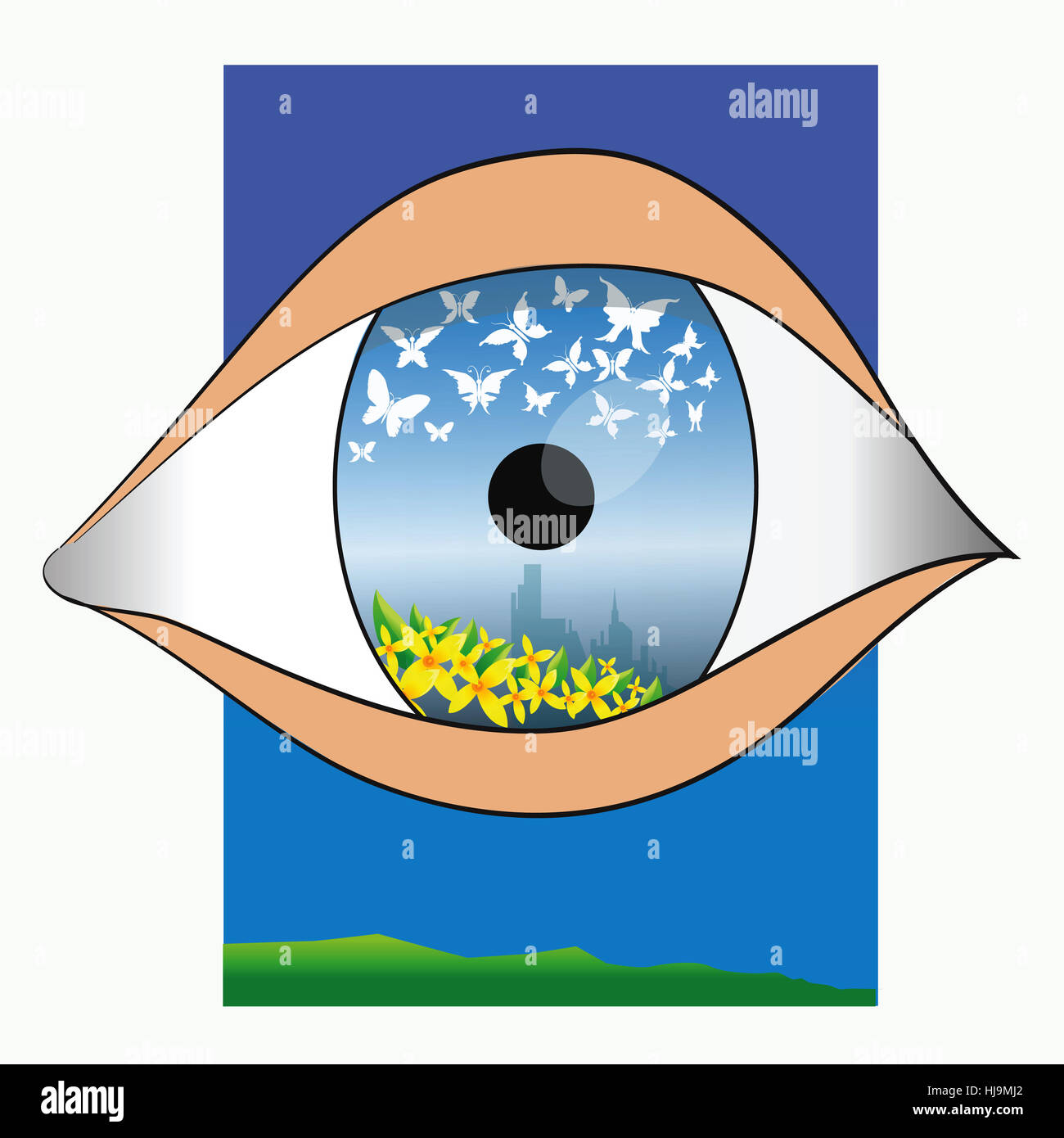 blue, objects, model, design, project, concept, plan, draft, flower ...