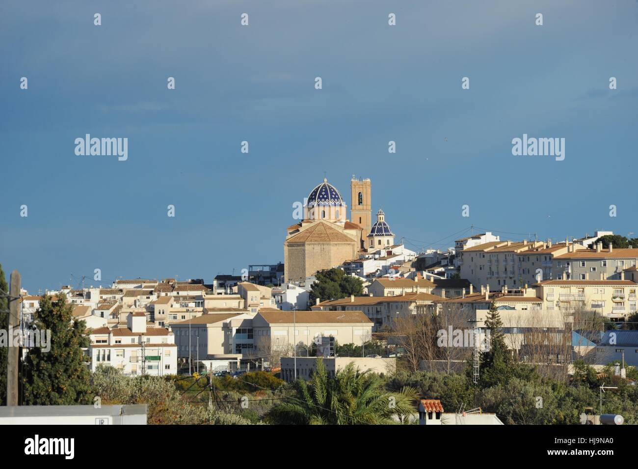 spain - altea / church Stock Photo - Alamy