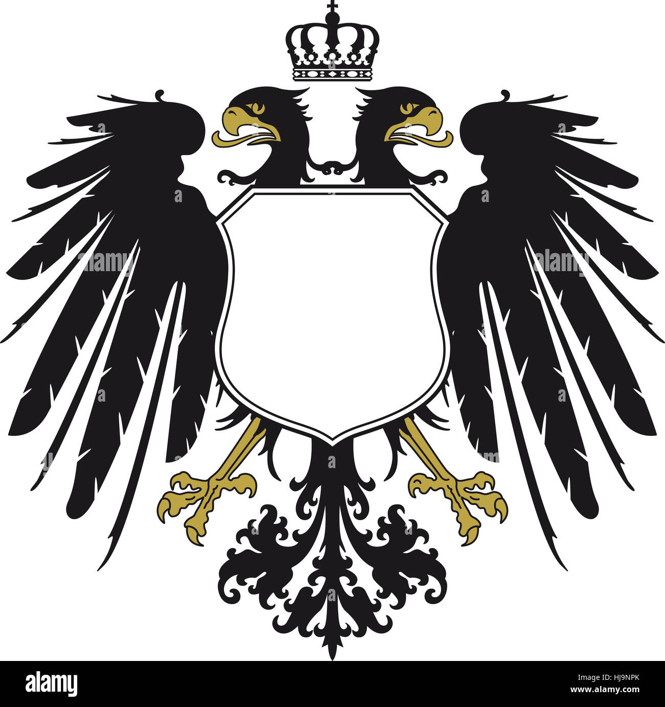 fight, bird, battle, antique, austrians, birds, power, flag, eagle ...