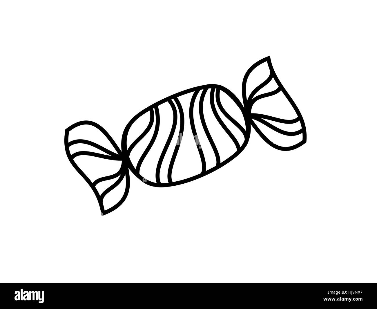 Jelly candy Black and White Stock Photos & Images - Alamy