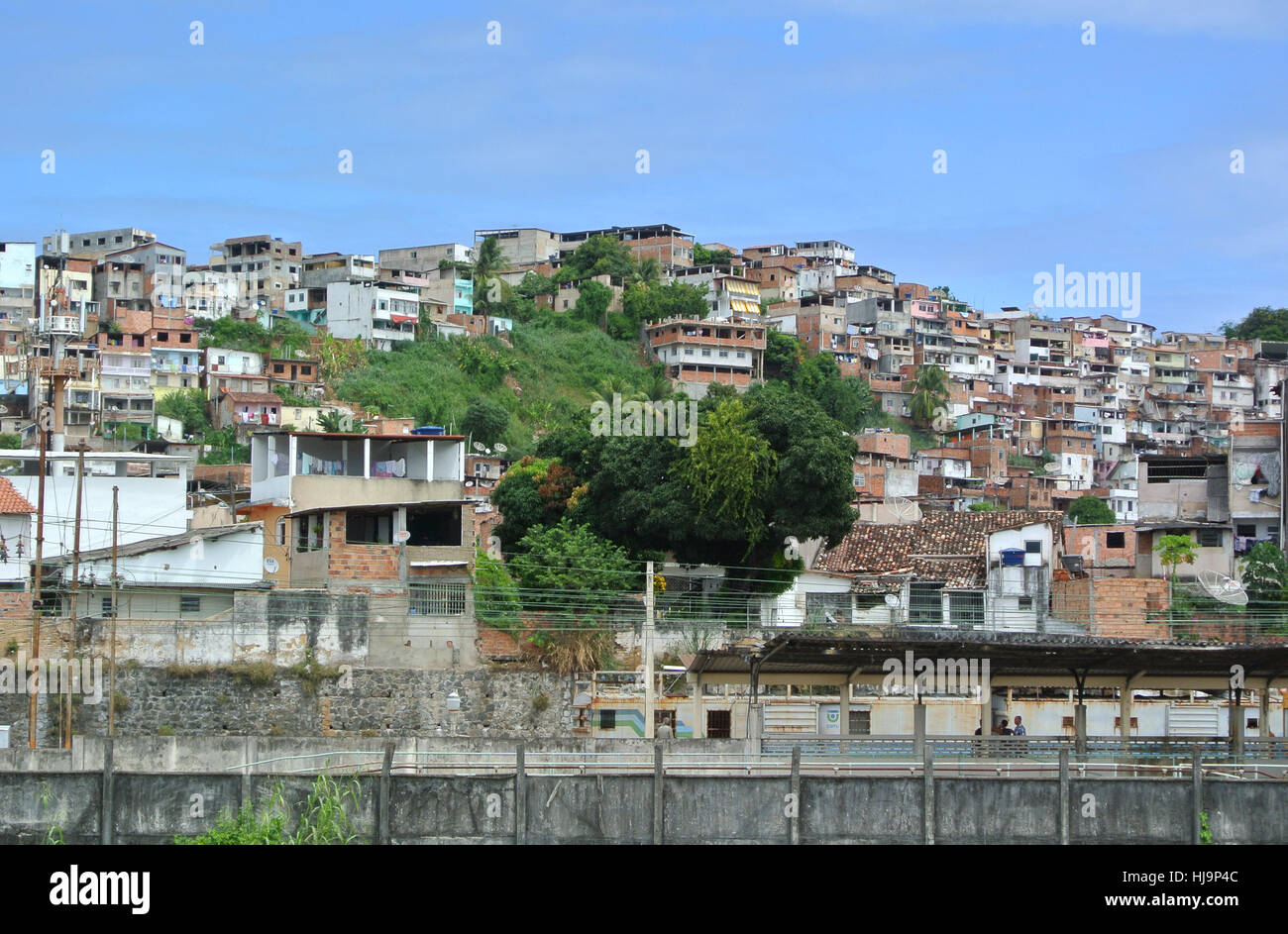 Favela poverty salvador hi-res stock photography and images - Alamy