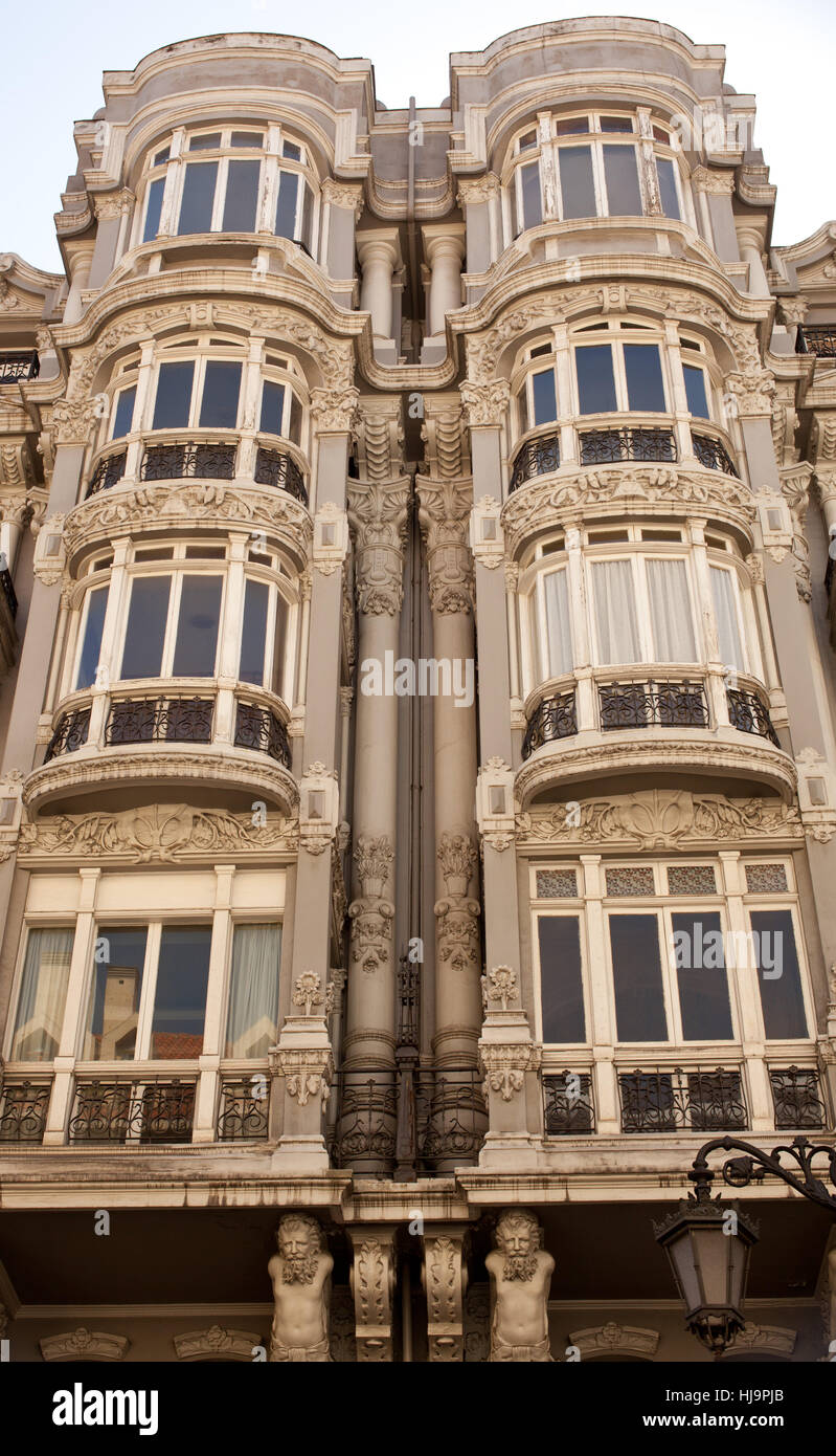 spain, balcony, cities, building, houses, columns, spain, balcony ...