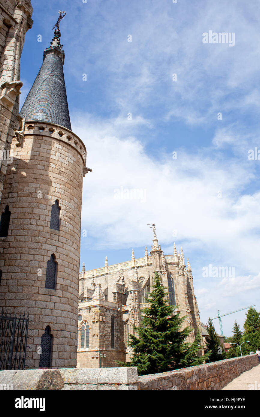 spain, building, tower, historical, religion, church, monument, park ...