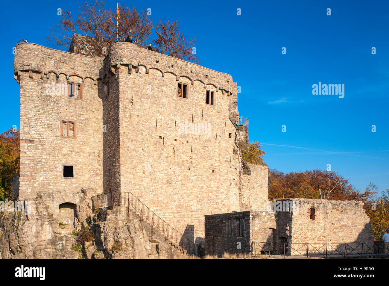 stronghold, europe, autumnal, anciently, fortress, black forest ...