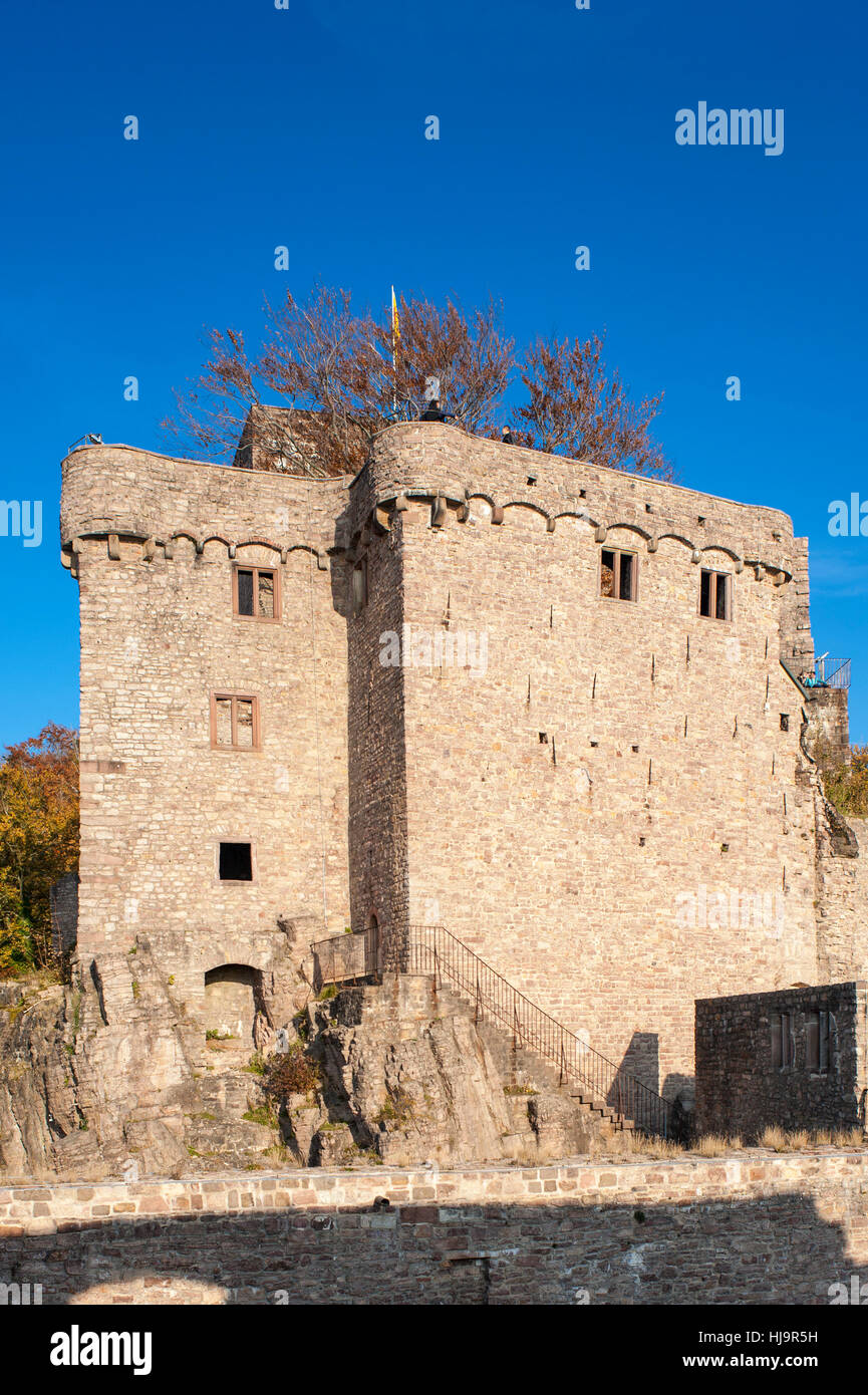 stronghold, europe, autumnal, anciently, fortress, black forest ...