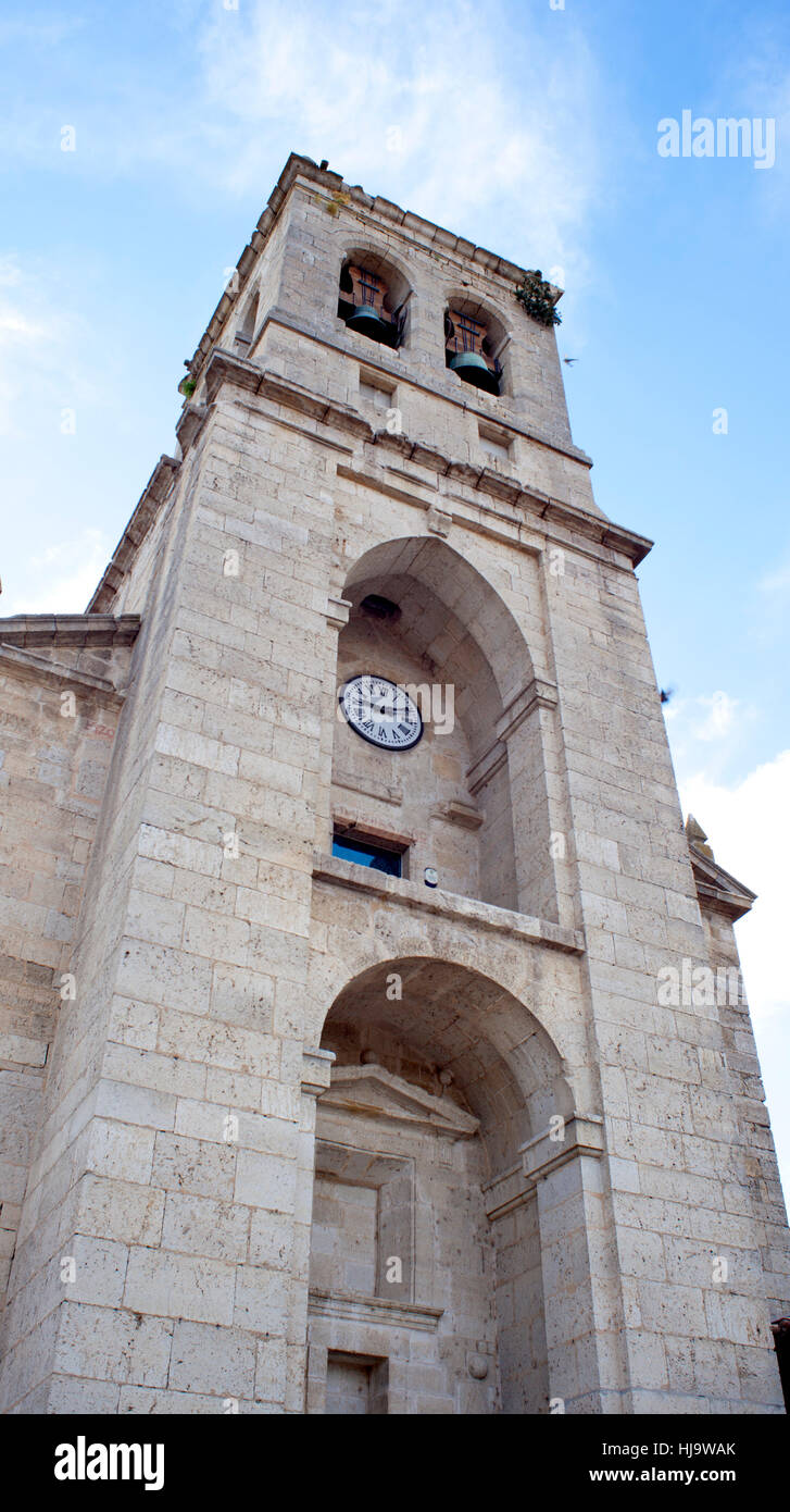 spain, religion, church, city, town, isolated, tree, trees, lost, spain ...